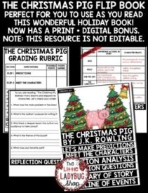 The Christmas Pig by JK Rowling Aligned Book Review Report Reading ...