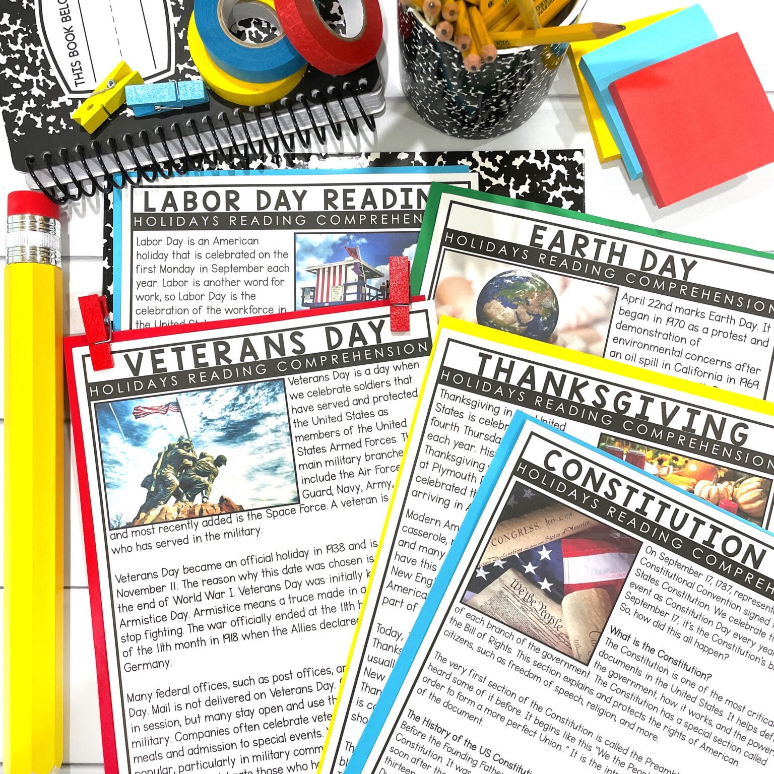 Reading Comprehension Passages for Upper Elementary - The Little ...