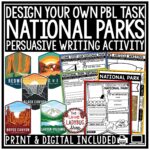 Design a National Park Project Based Learning PBL 3rd 4th Grade - The ...