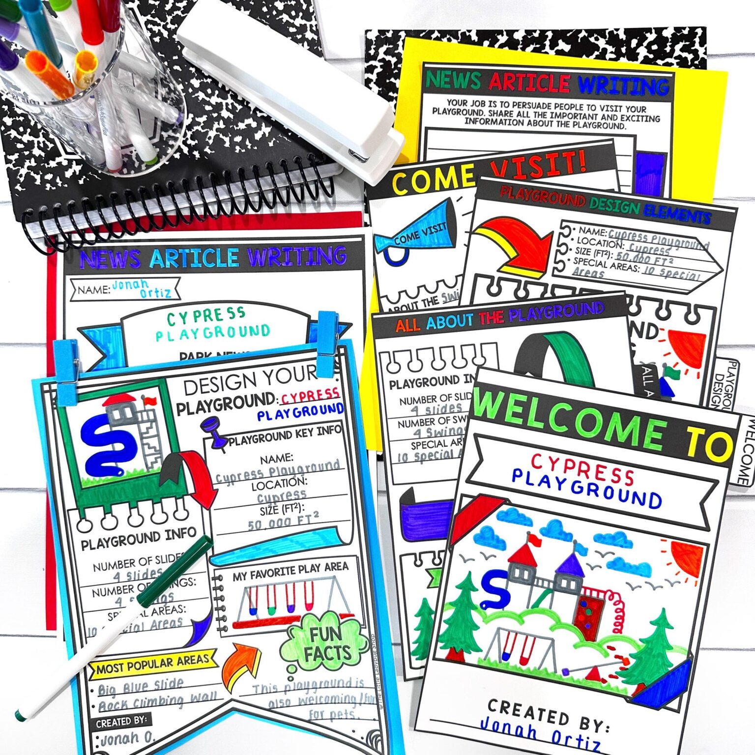 Project Based Learning Activities for Upper Elementary Students