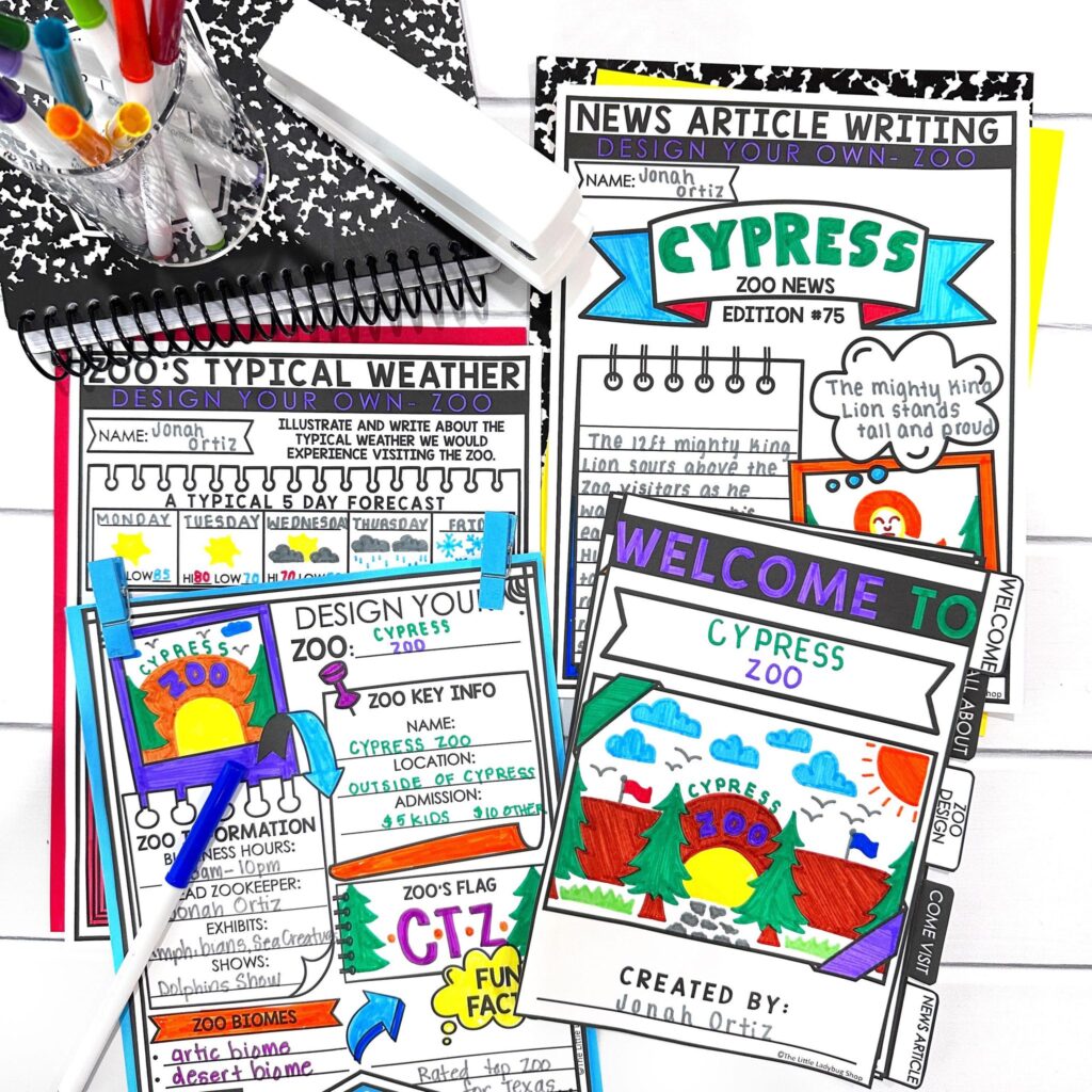Project Based Learning Activities for Upper Elementary Students