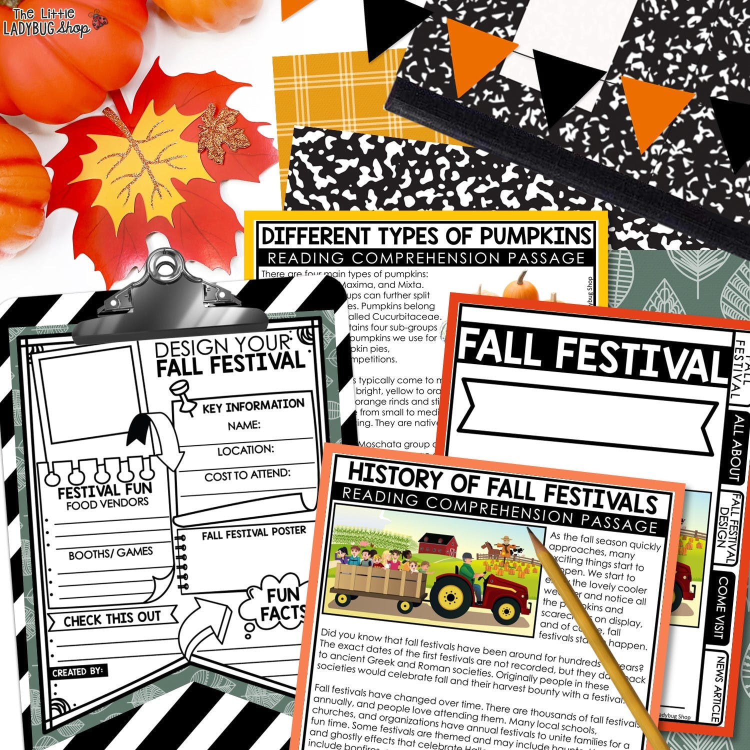 Halloween and Fall Activities in the Upper Elementary Classroom - The ...