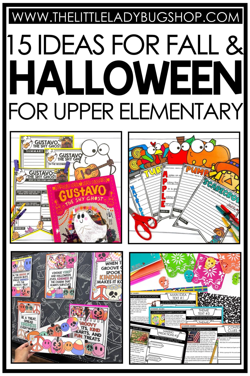 Halloween and Fall in the Upper Elementary Classroom - The Little ...