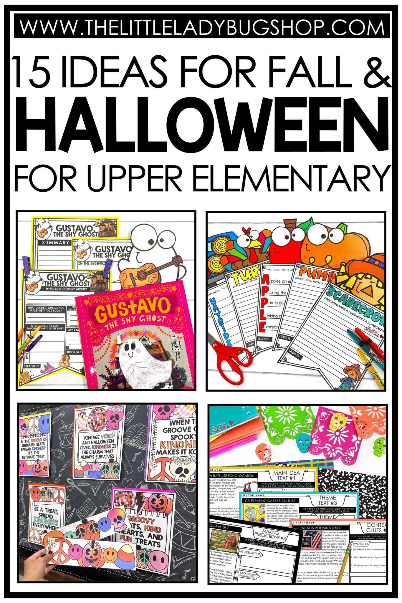 Halloween and Fall in the Upper Elementary Classroom - The Little ...