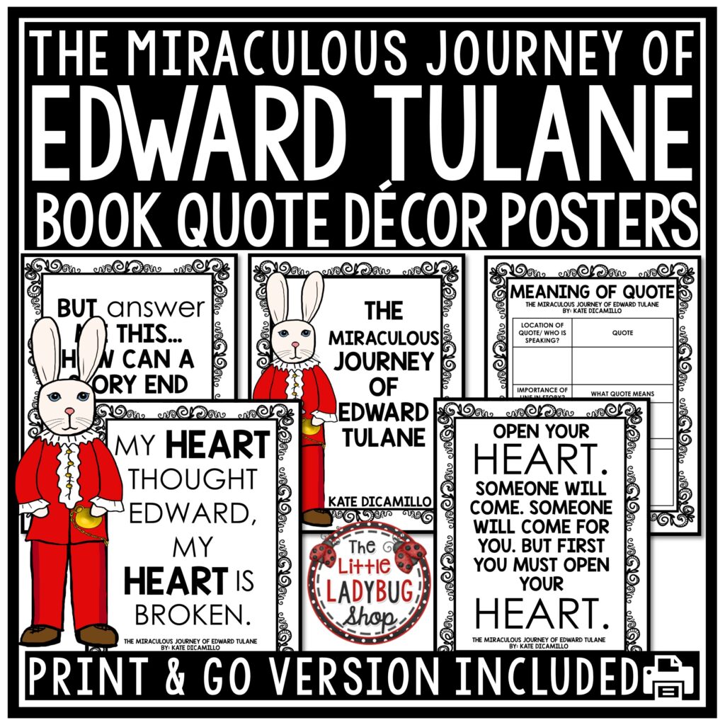 The Miraculous Journey of Edward Tulane Posters - The Little Ladybug Shop