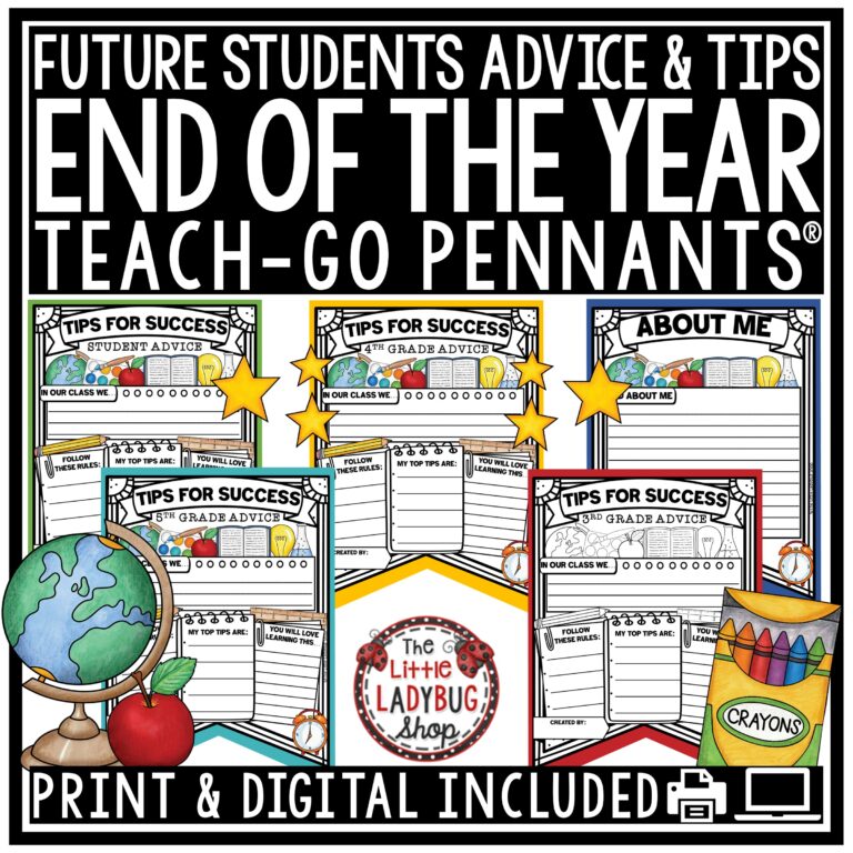 End of The Year Advice for Next Year's Students Bulletin Board - The ...