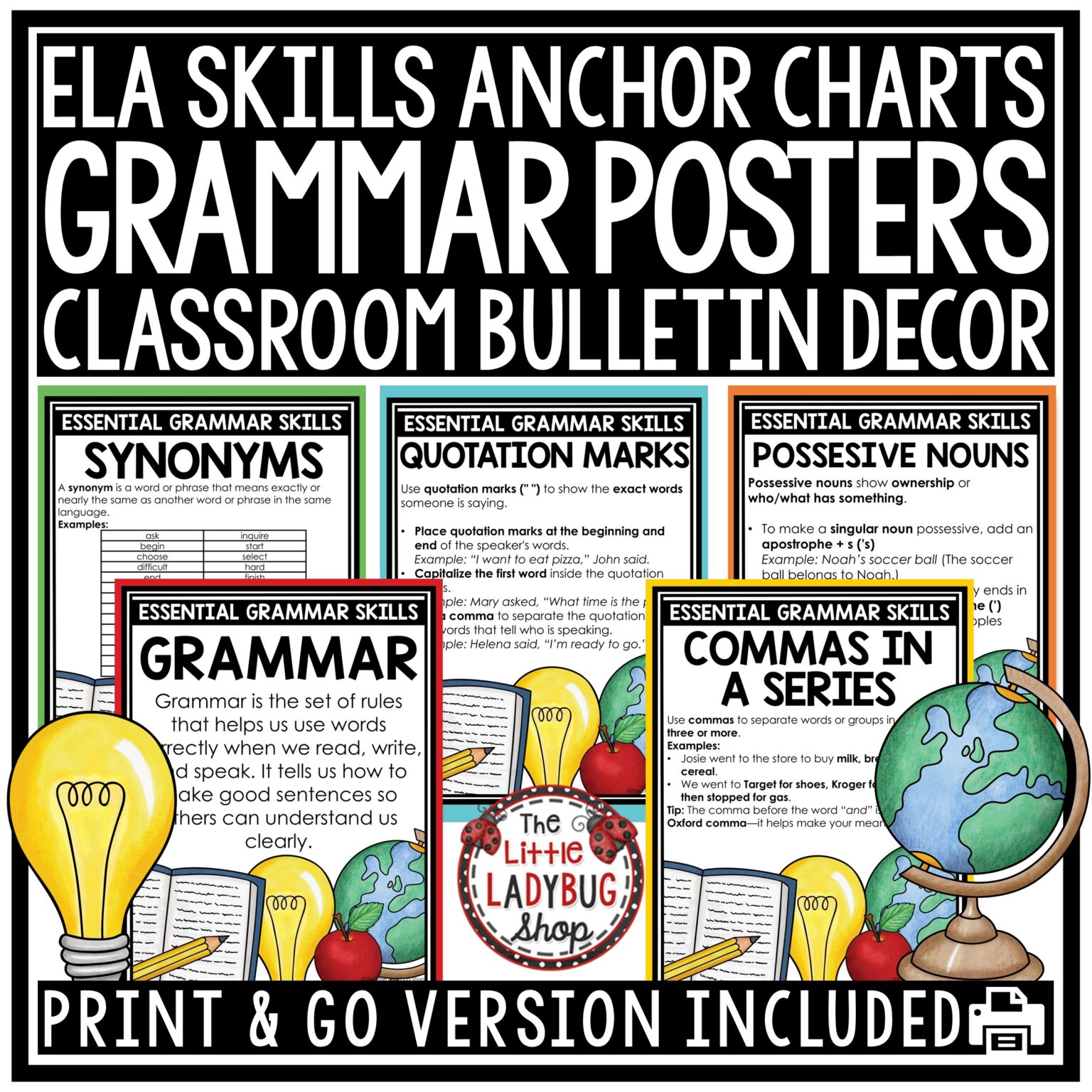 Writing Process Giant Pencil Posters Grammar Writers Workshop - The ...