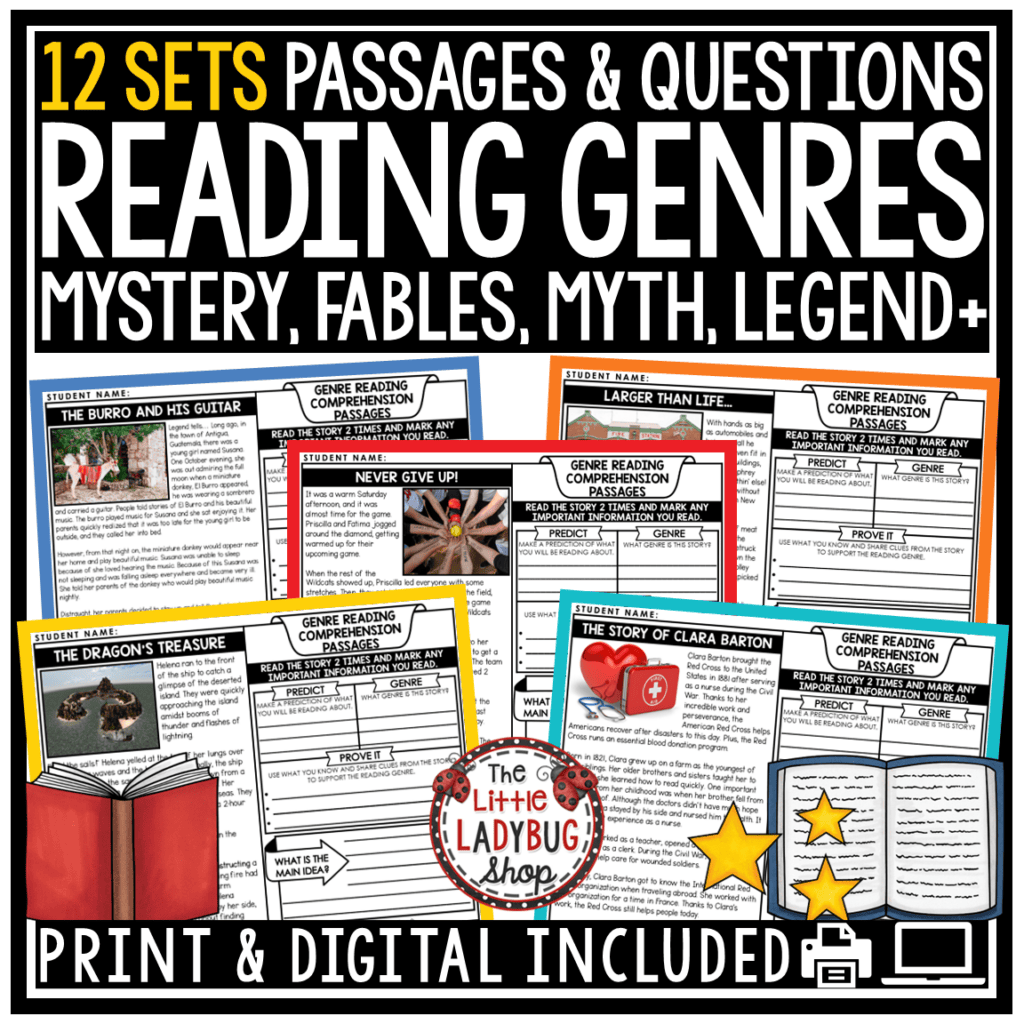 Reading Skills Freebie Final - The Little Ladybug Shop